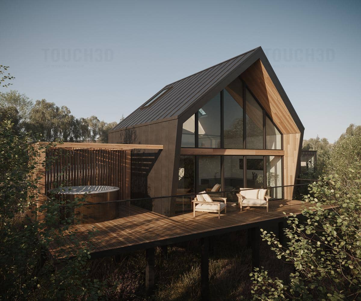 Spean Bridge Holiday Cabins for Eco Tourism - A.S. Associates Ltd